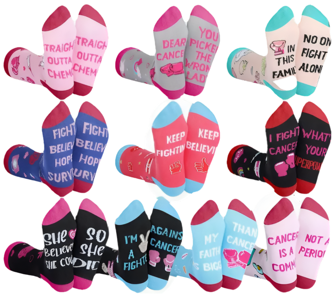 Inspirational Socks for Cancer Warriors | Warrior Sisters